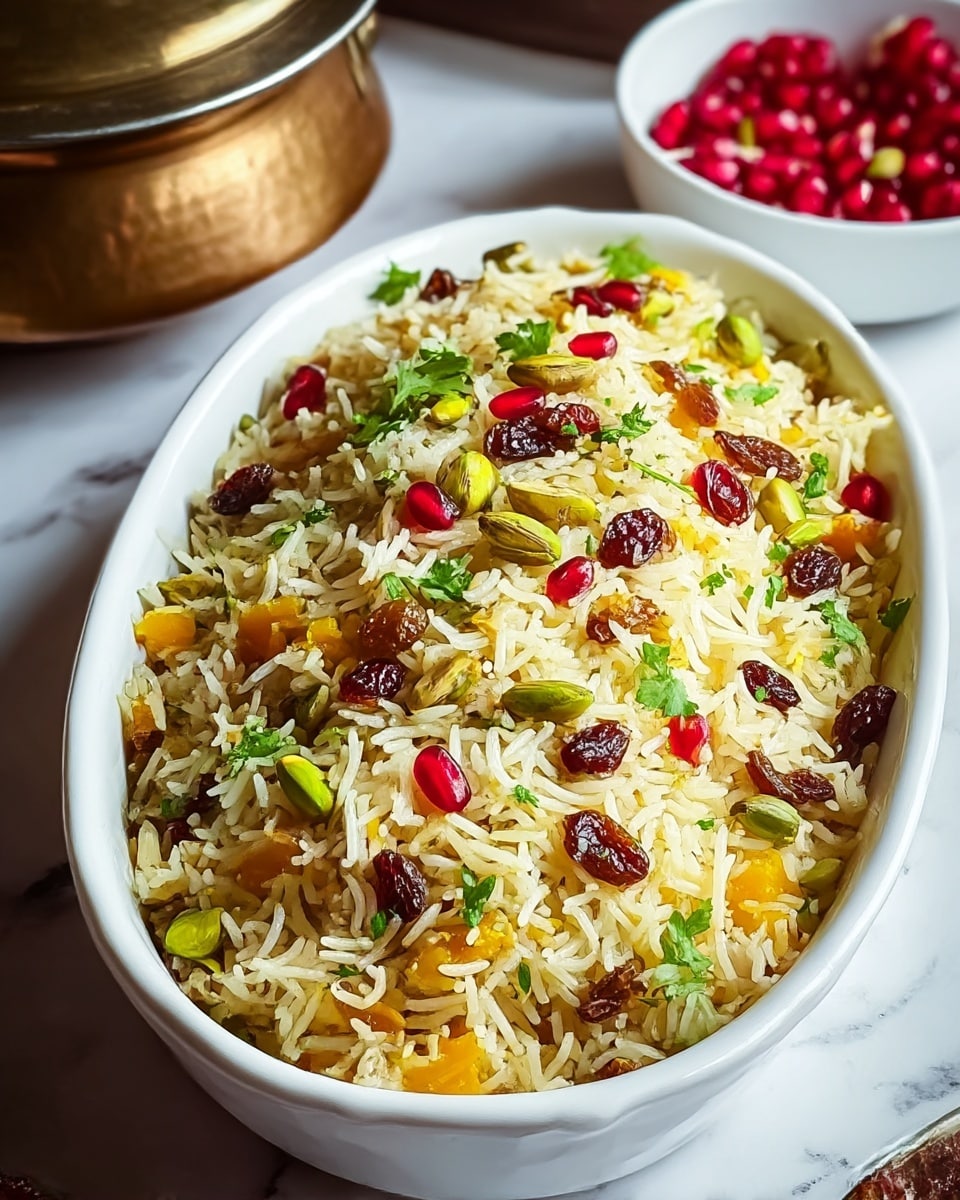 Persian Jeweled Rice: A Vibrant & Aromatic Iranian Dish