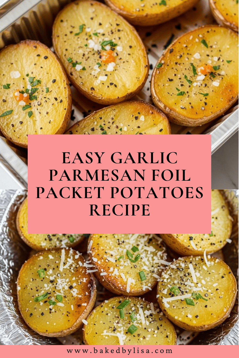 Foil Packet Garlic Parmesan Potatoes – Easy & Flavorful Side Dish